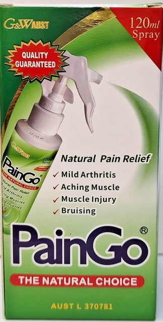PainGo Natural Pain Relief Spray 120ml - WELL I AM