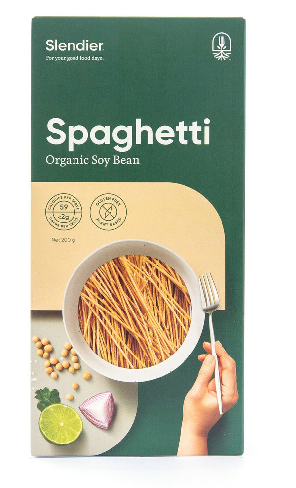 Slendier Soy Bean Spaghetti Organic 200g - WELL I AM